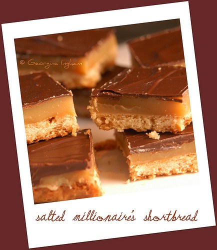 Salted Caramel Millionaire’s Shortbread | Blog